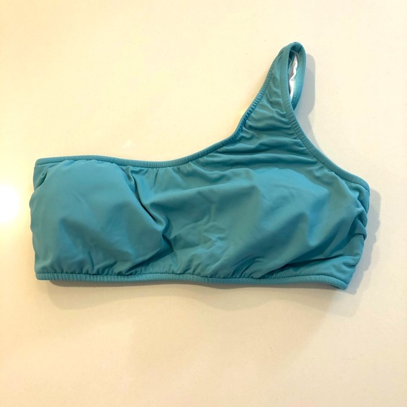 VENUS | Swim | Nwt One Shoulder Light Blue Swim Top | Poshmark